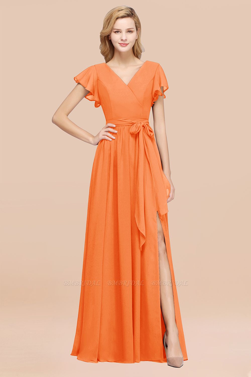 Orange Bridesmaid Dresses Orange Bridesmaid Gowns